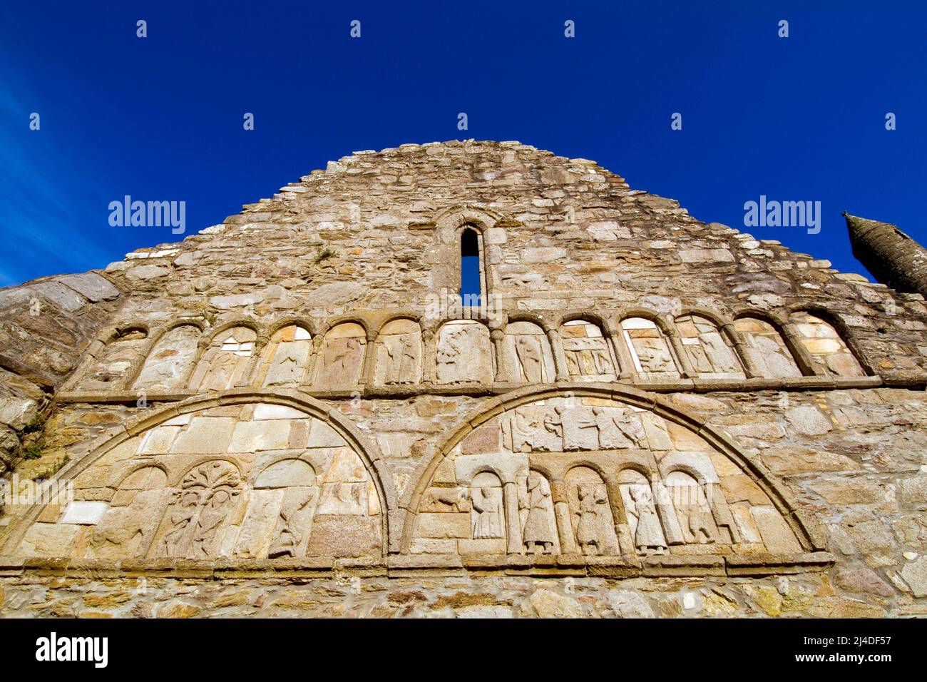 Ardmore Ruins and Round Tower, County Waterford, Ireland Stock Photo ...