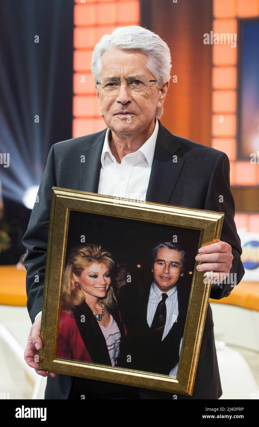 The Moderator Showmaster And Entertainer Frank Elstner Celebrates His