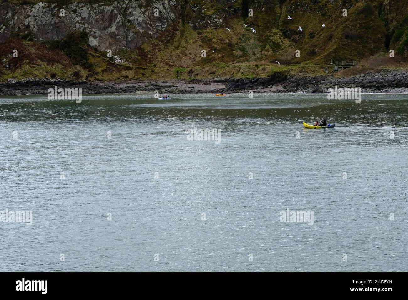 Stonehaven Aberdeenshire Scotland general harbour beach and sea scapes ...