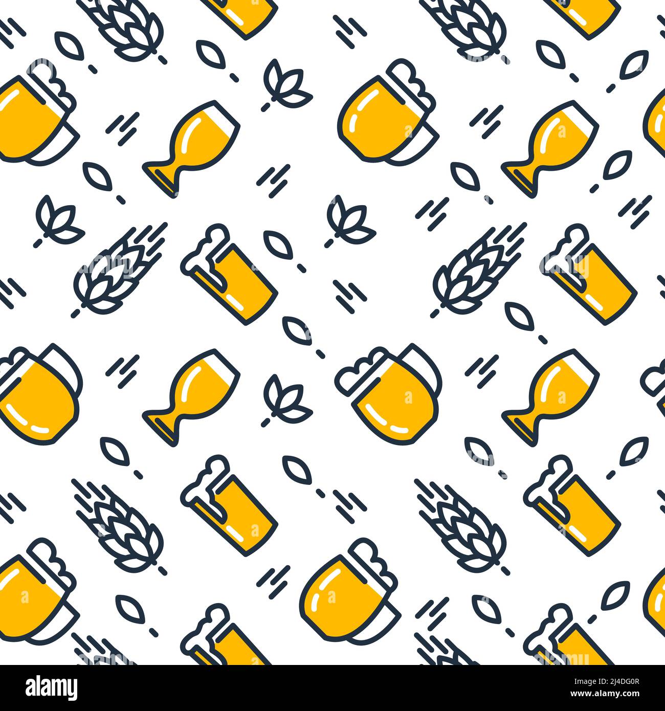 Hand pulled ale Stock Vector Images - Alamy