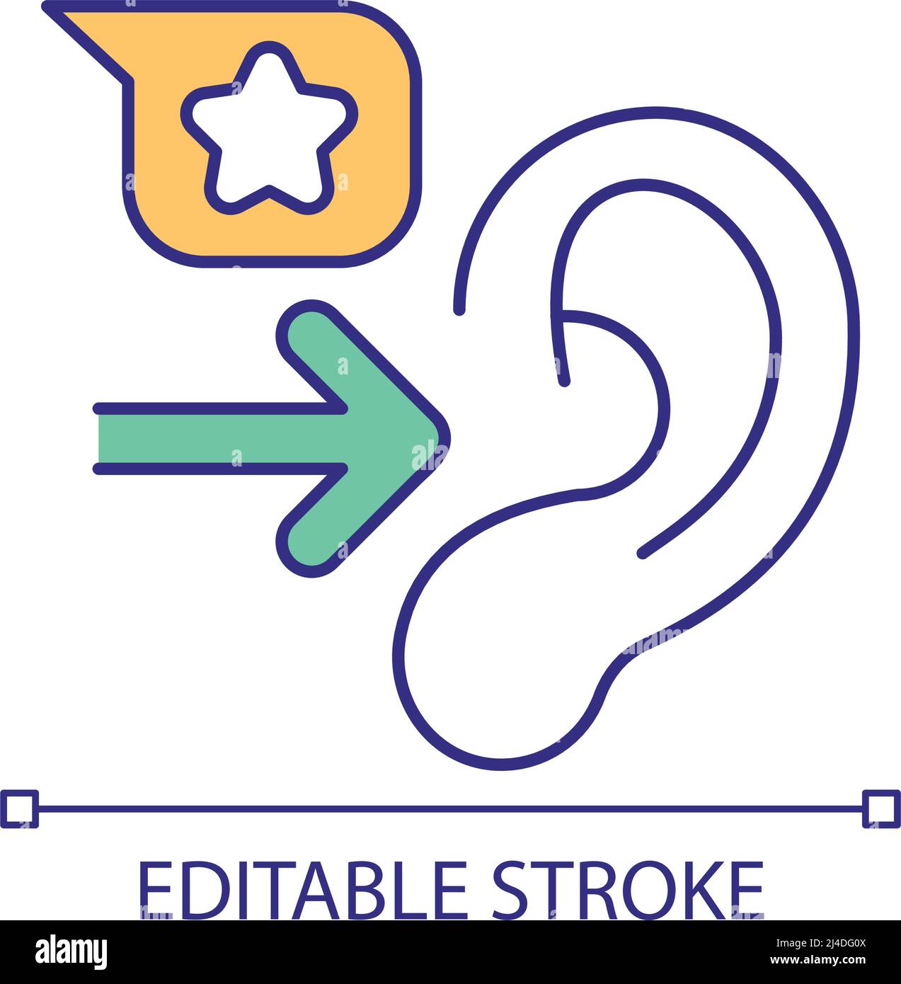 Making compliment RGB color icon Stock Vector Image & Art - Alamy