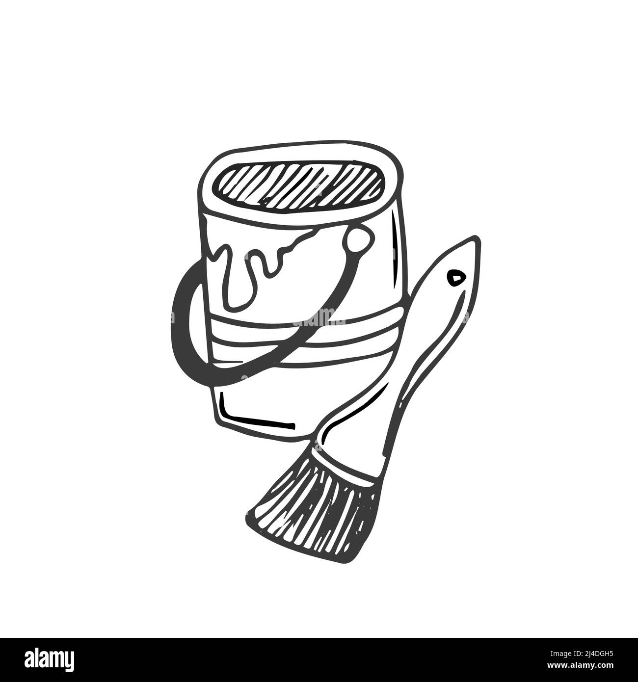 Thinner can Stock Vector Images - Alamy