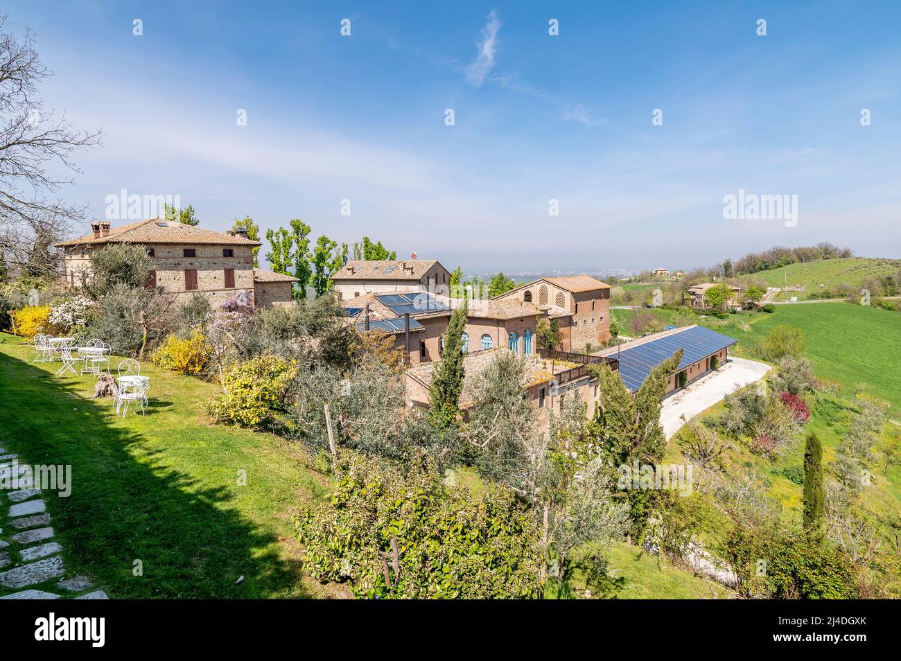 Aerial solar castle europe hi-res stock photography and images - Alamy