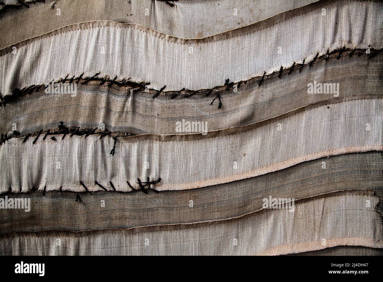 Brown burlap jute canvas texture background Stock Photo - Alamy