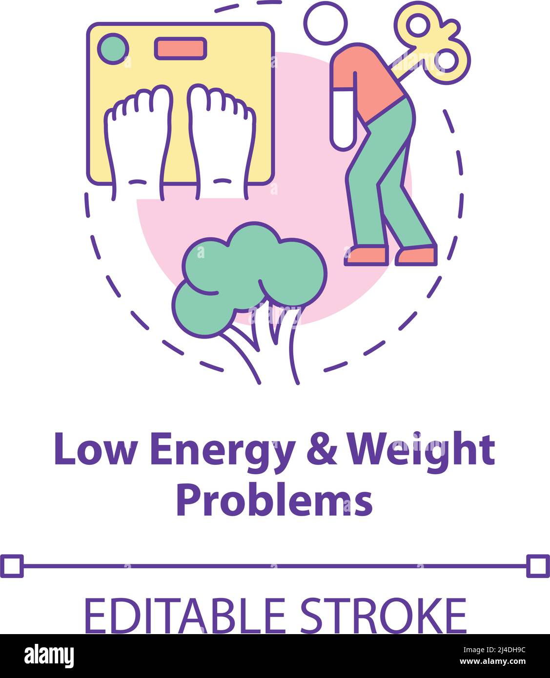 Nutrition problems Stock Vector Images - Alamy