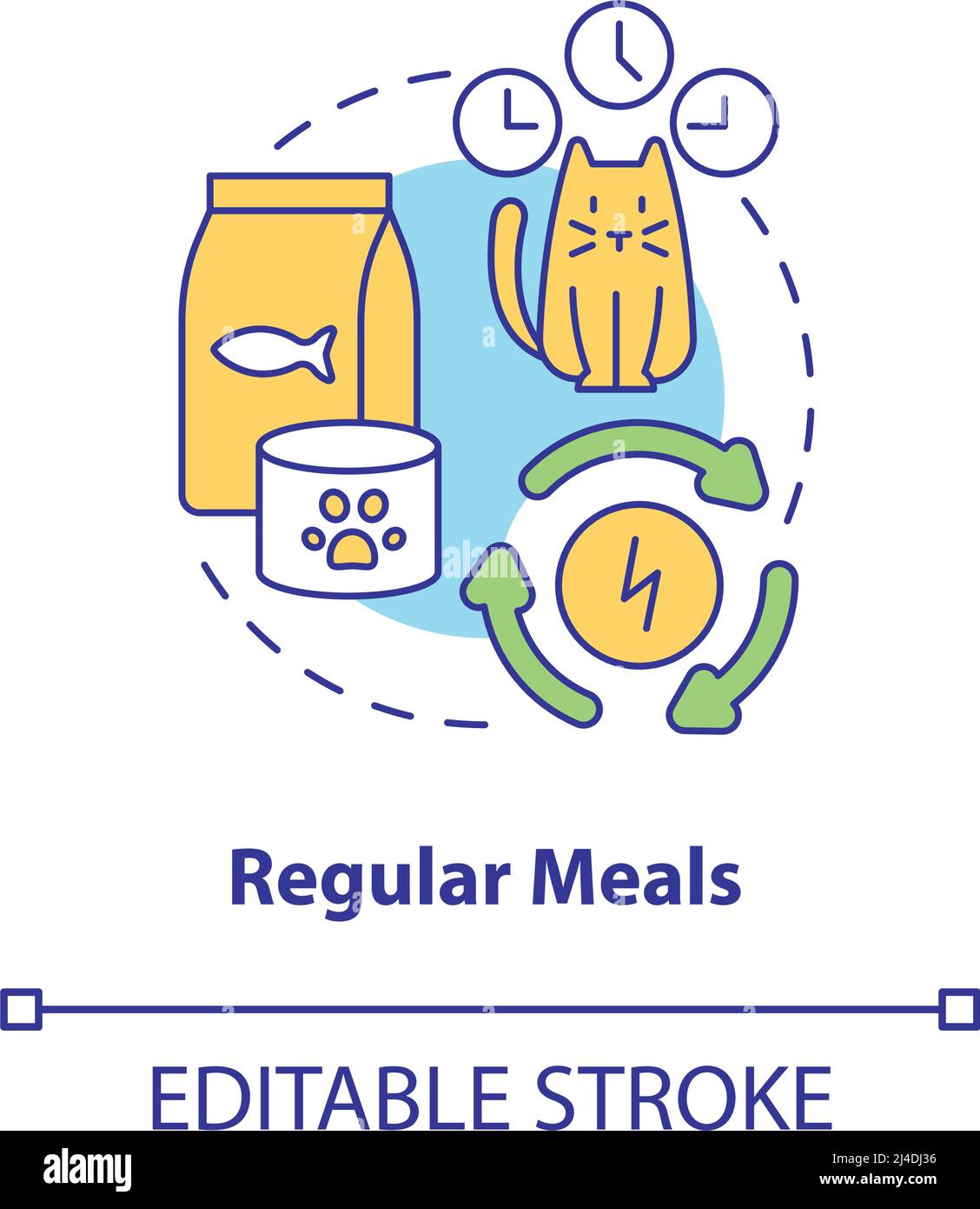 Canned meals Stock Vector Images - Alamy