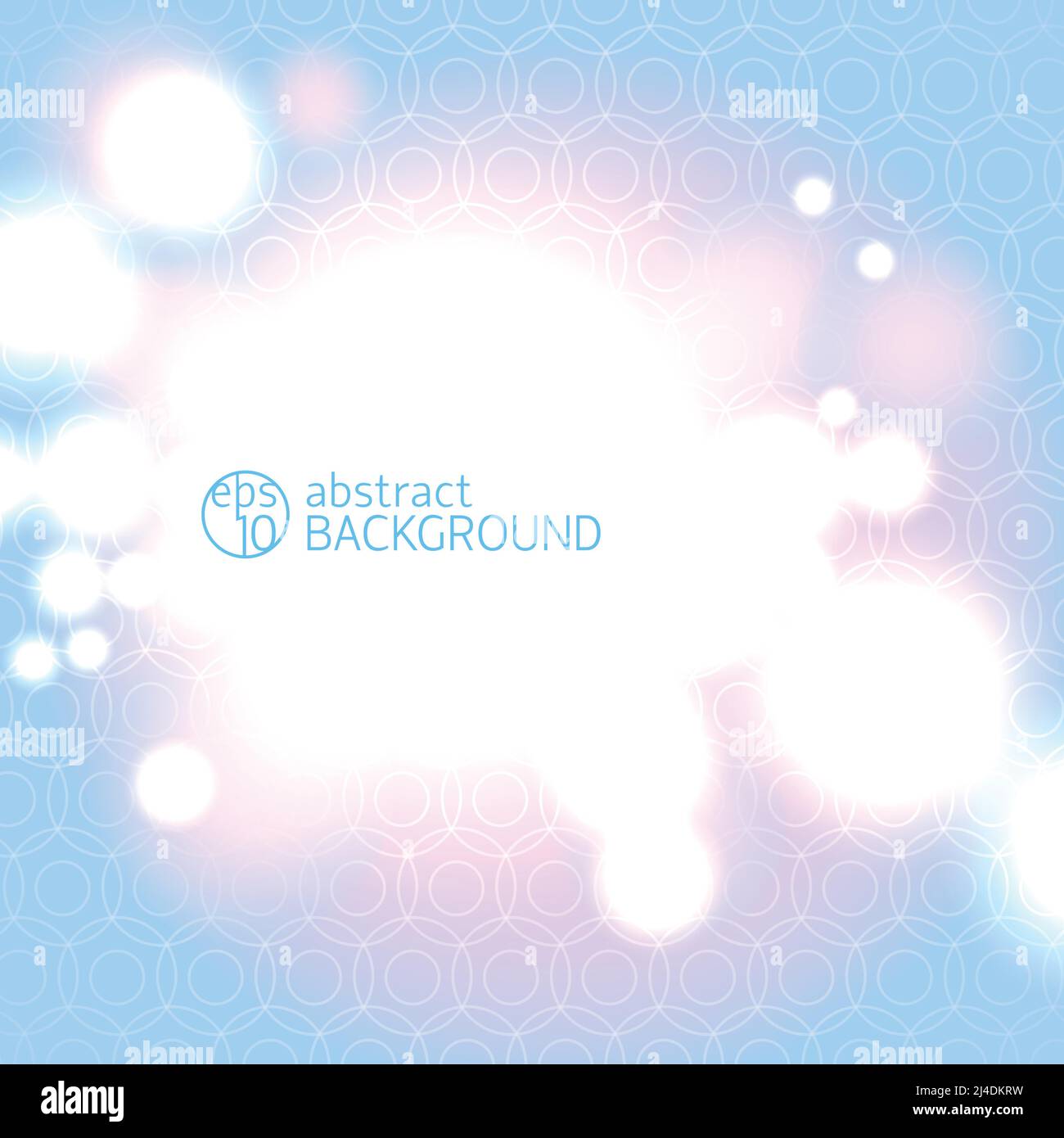 Abstract blue and pink geometric linear background and light bokeh ...