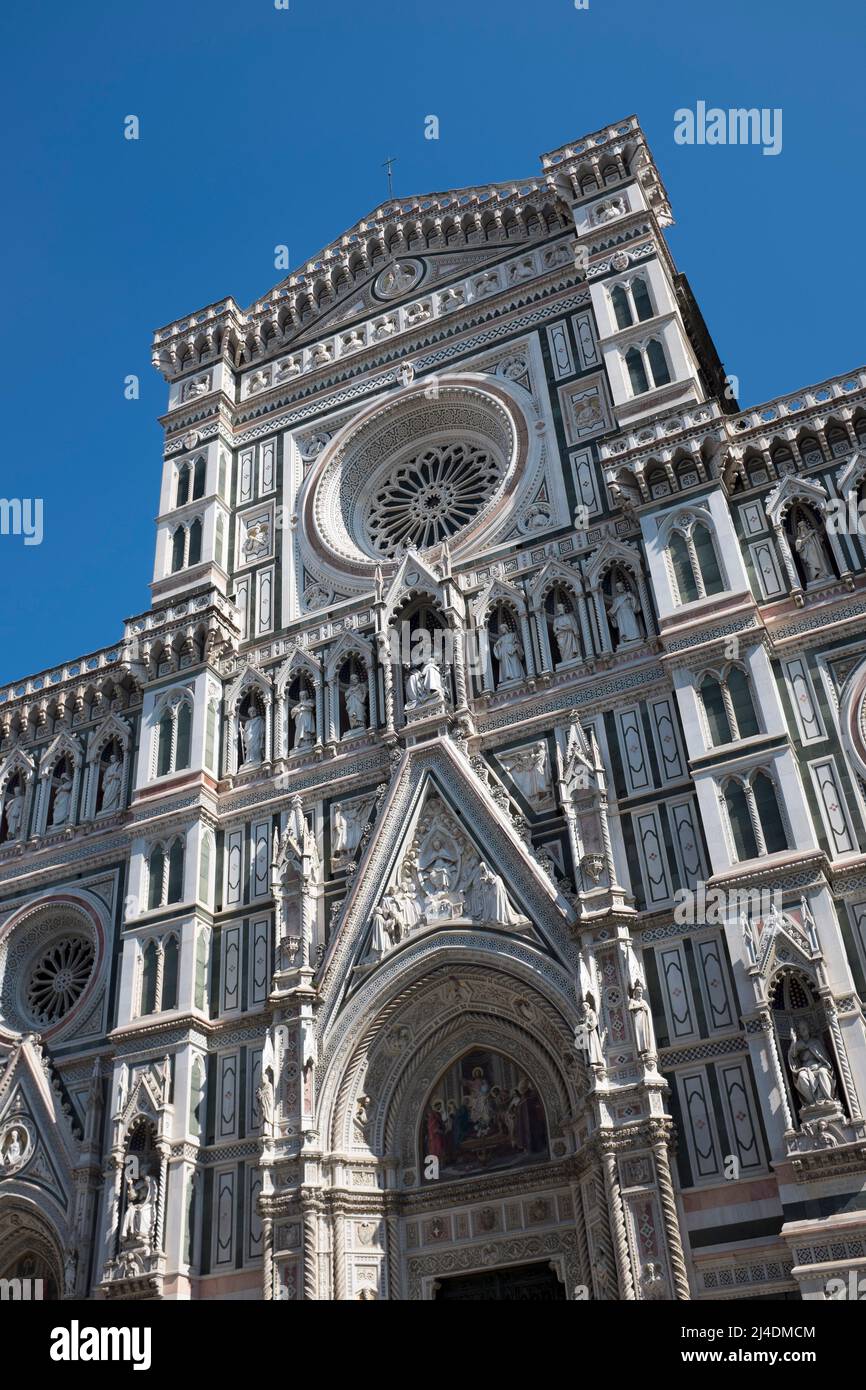 Italy florence cathedral gothic facade hi-res stock photography and ...
