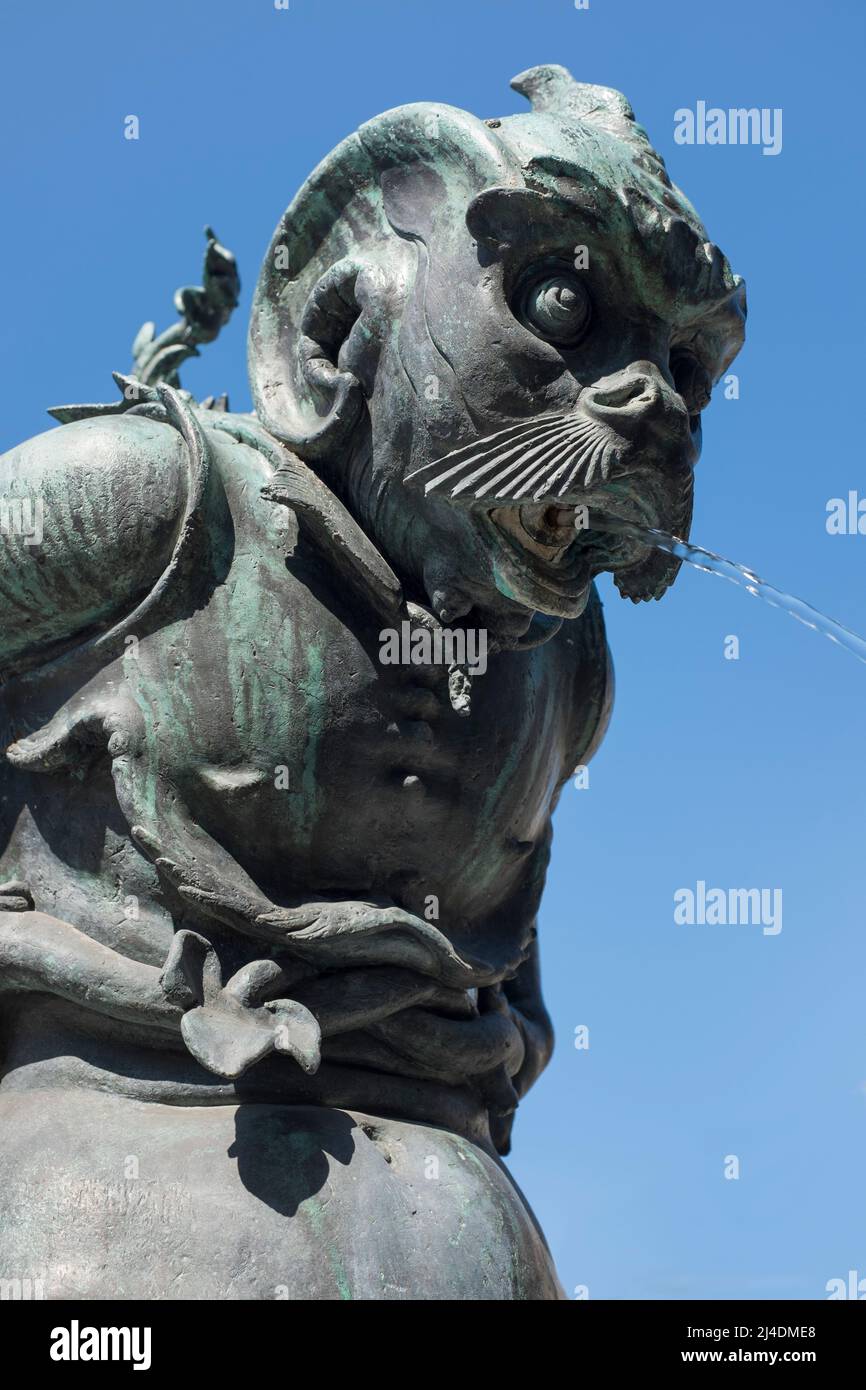 Bronze Fountain of the Sea Monsters (Fontane dei Mostri Marini) by ...