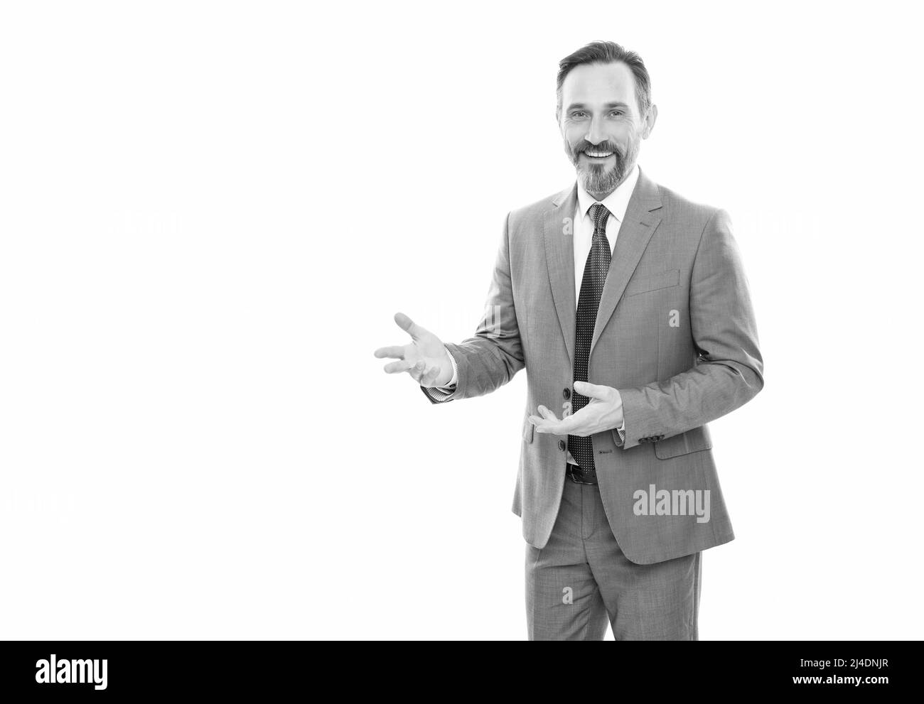 Employer mature Black and White Stock Photos & Images - Alamy