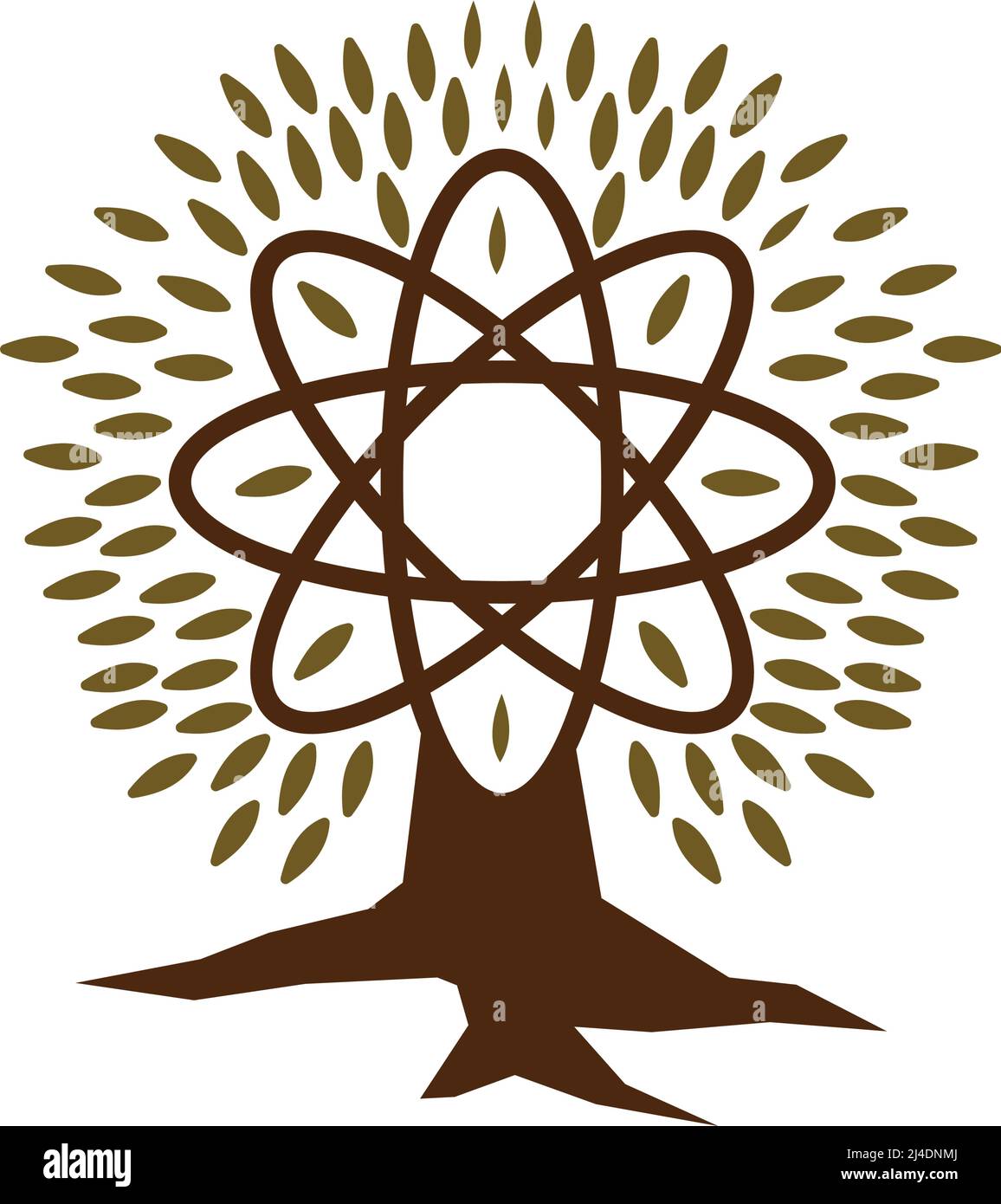 Tree Technology logo Icon Illustration Brand Identity Stock Vector ...