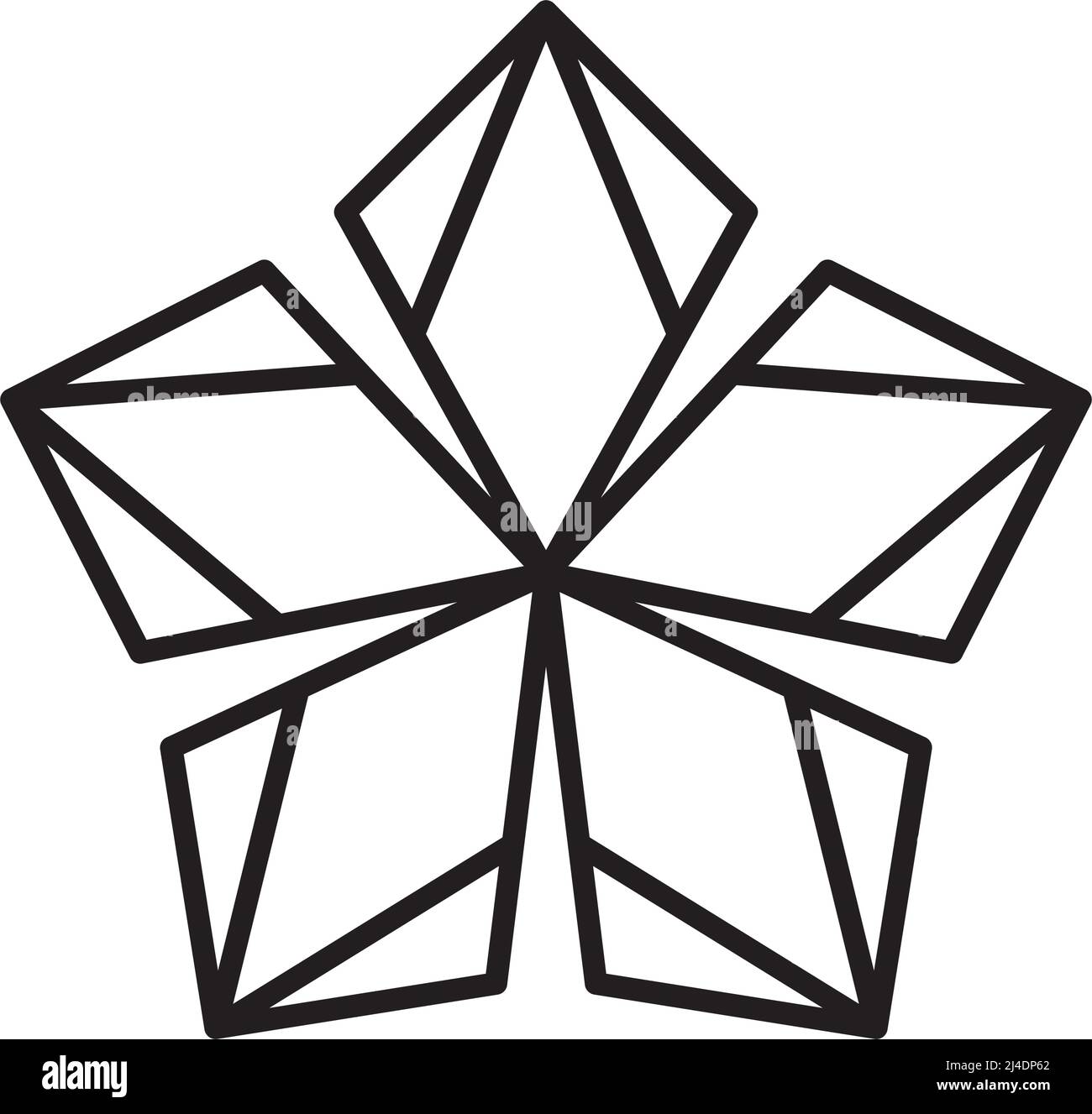 Geometry Kite In Nature