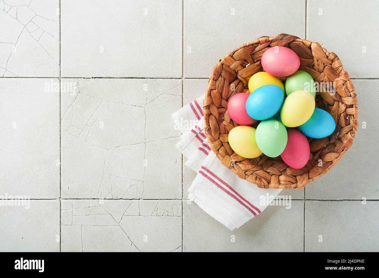 Easter Eggs Dyed Easter Eggs With Marble Stone Effect Ref And Blue