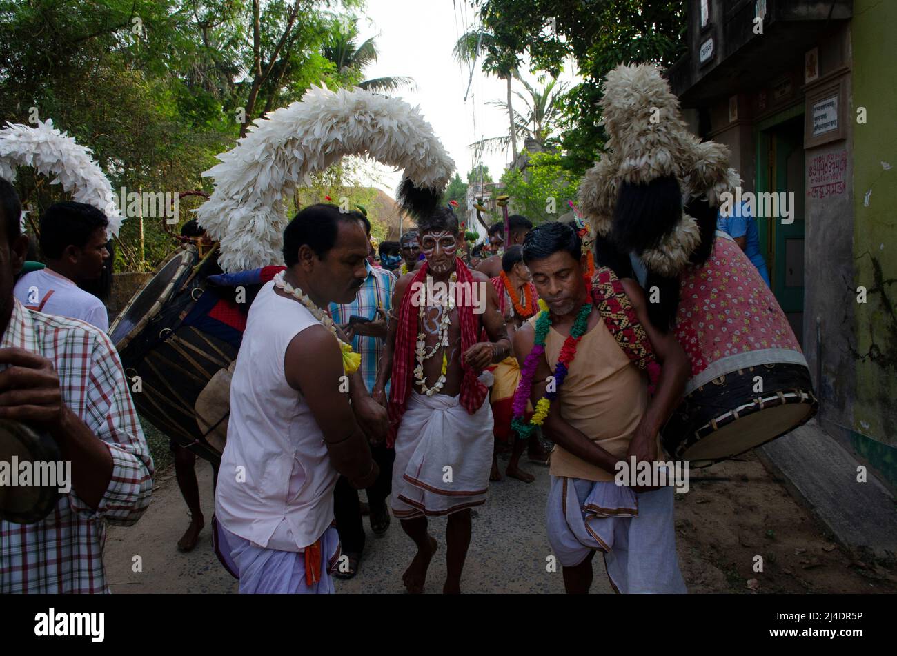 The Gajan ritual in West Bengal, India Stock Photo - Alamy
