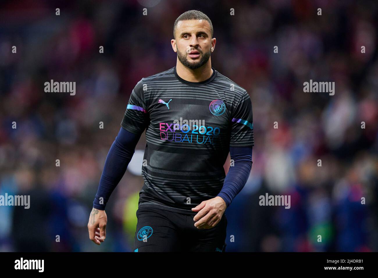 Kyle Walker of Manchester City during the UEFA Champions League match ...