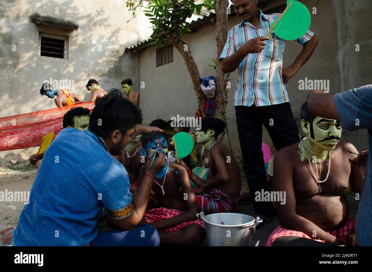 The Gajan ritual in West Bengal, India Stock Photo - Alamy