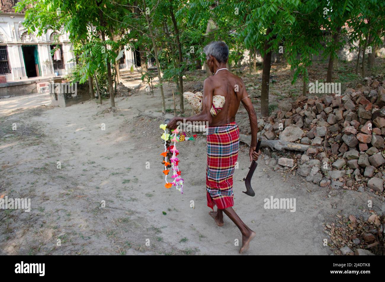 The Gajan ritual in West Bengal, India Stock Photo - Alamy