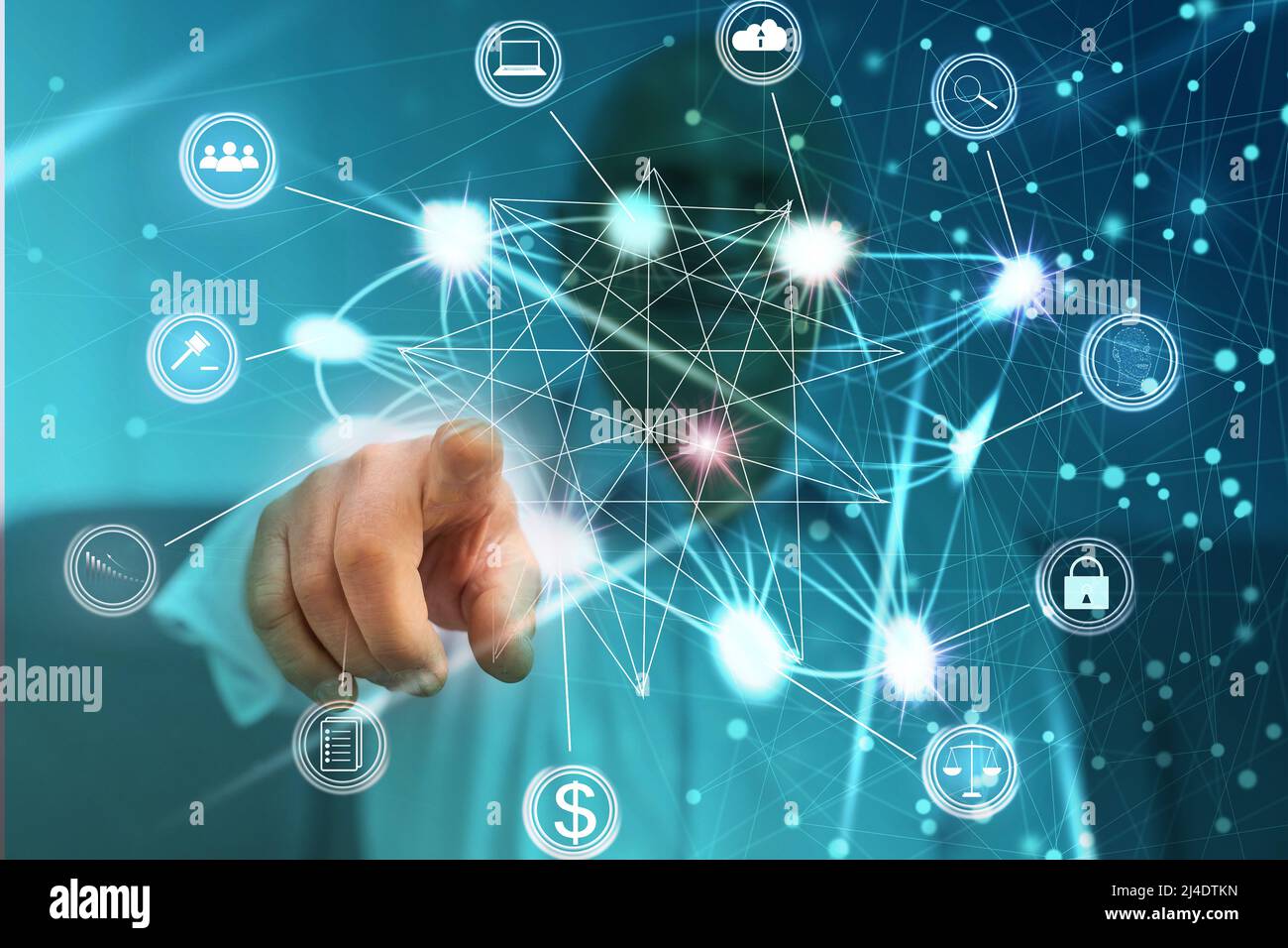 Futuristic user interface concept. Graphical User Interface(GUI). Head ...