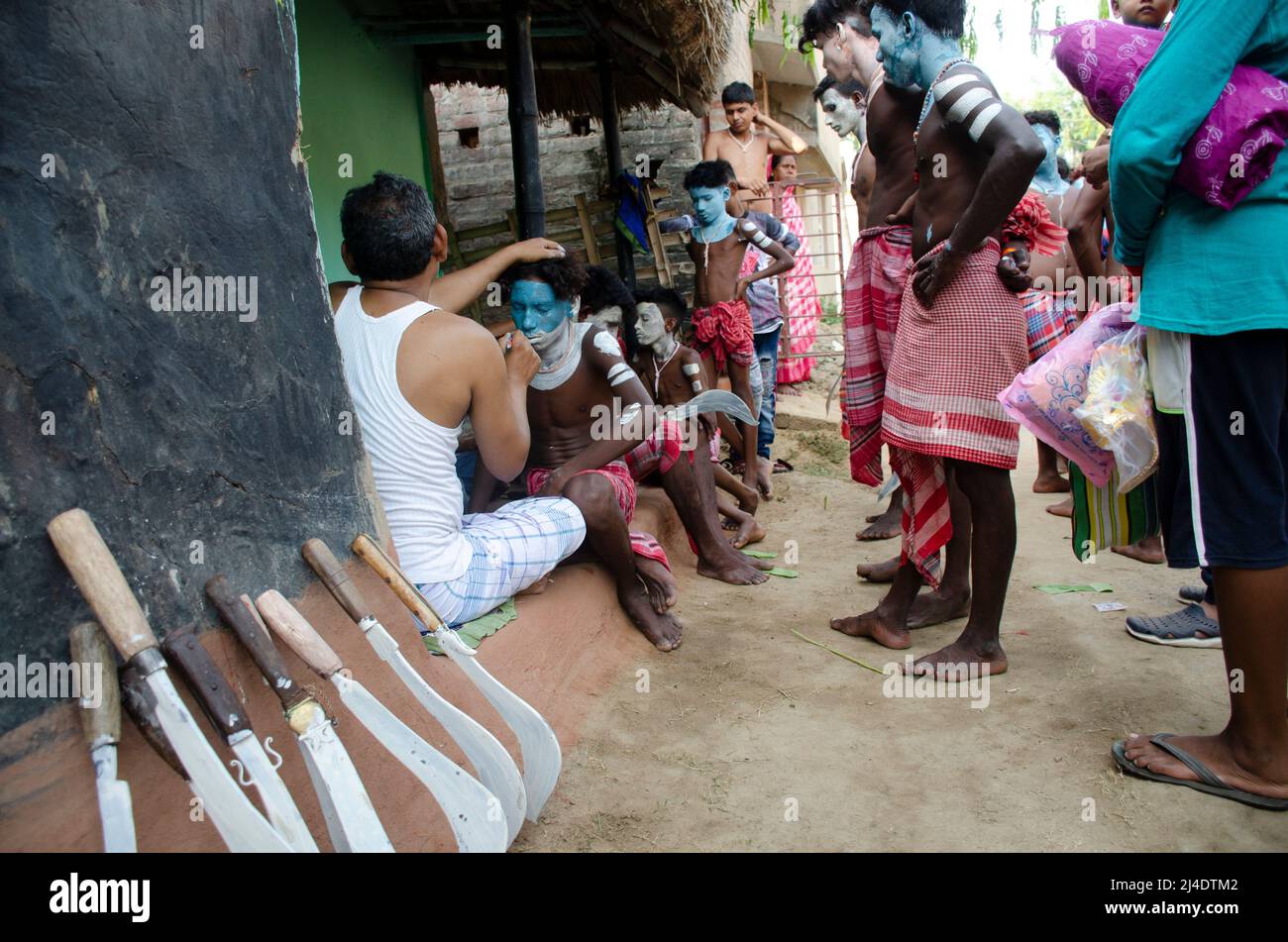 The Gajan ritual in West Bengal, India Stock Photo - Alamy