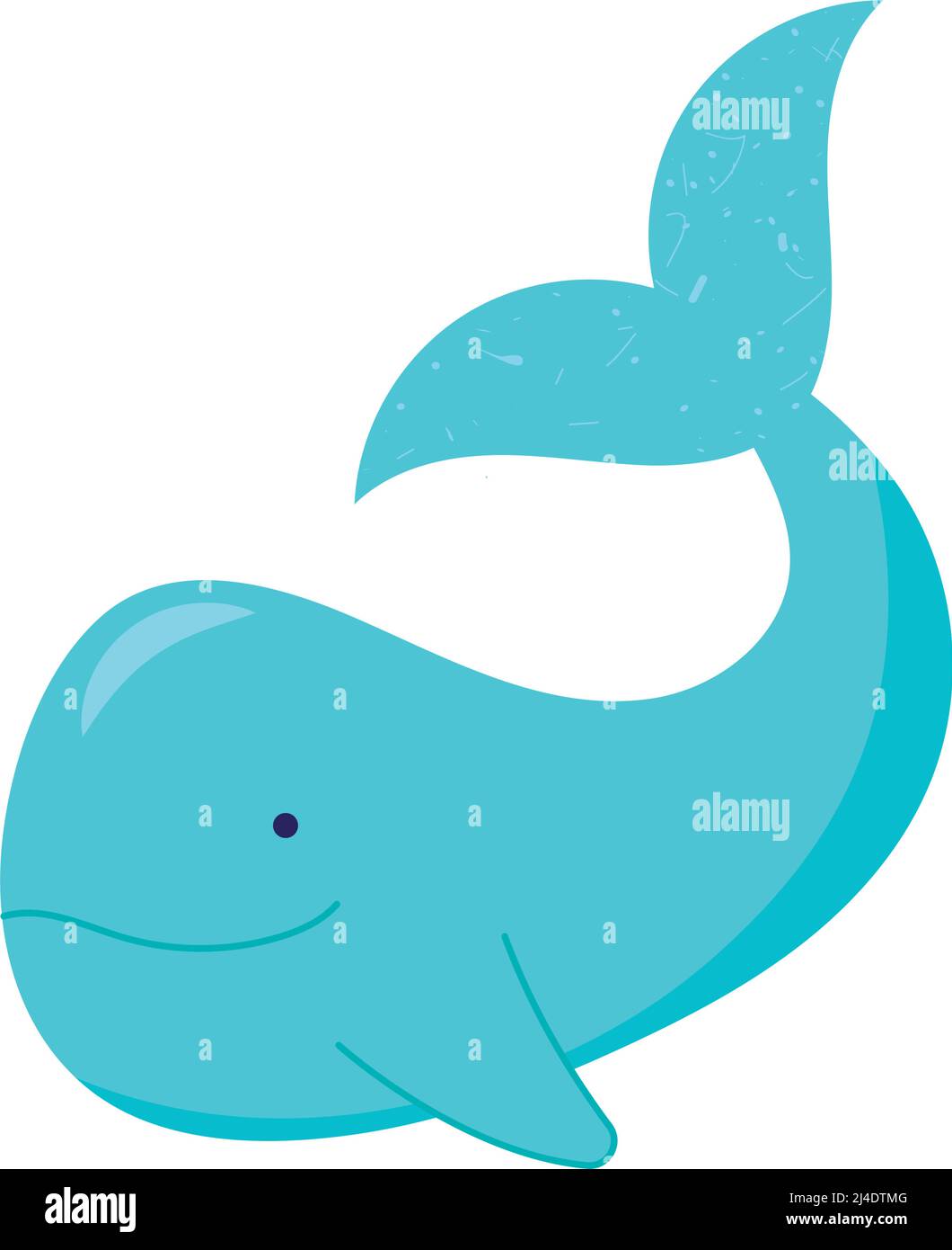 cute whale icon Stock Vector Image & Art - Alamy