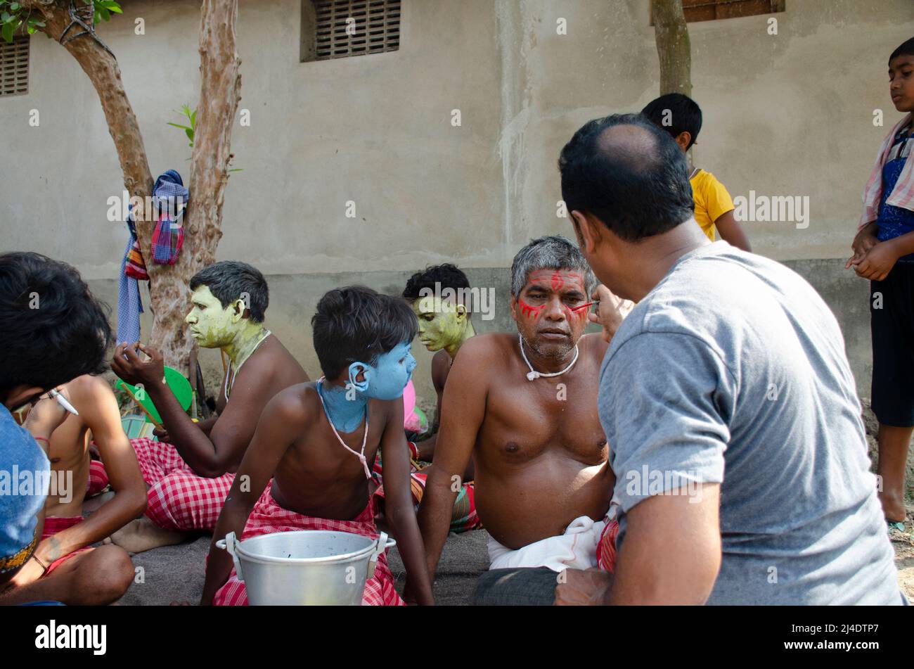 The Gajan ritual in West Bengal, India Stock Photo - Alamy
