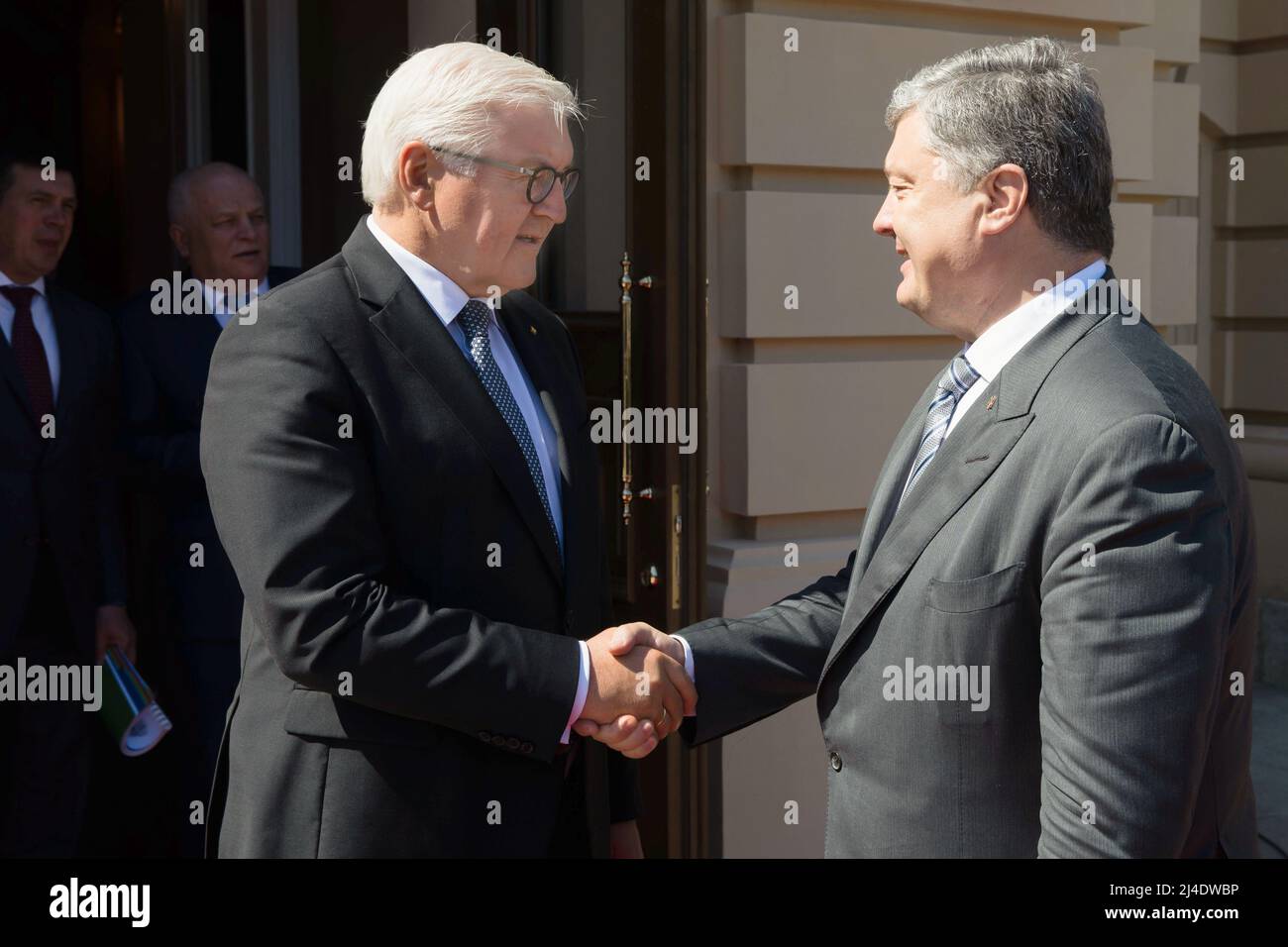 President of Ukraine Petro Poroshenko and Federal President of Federal ...