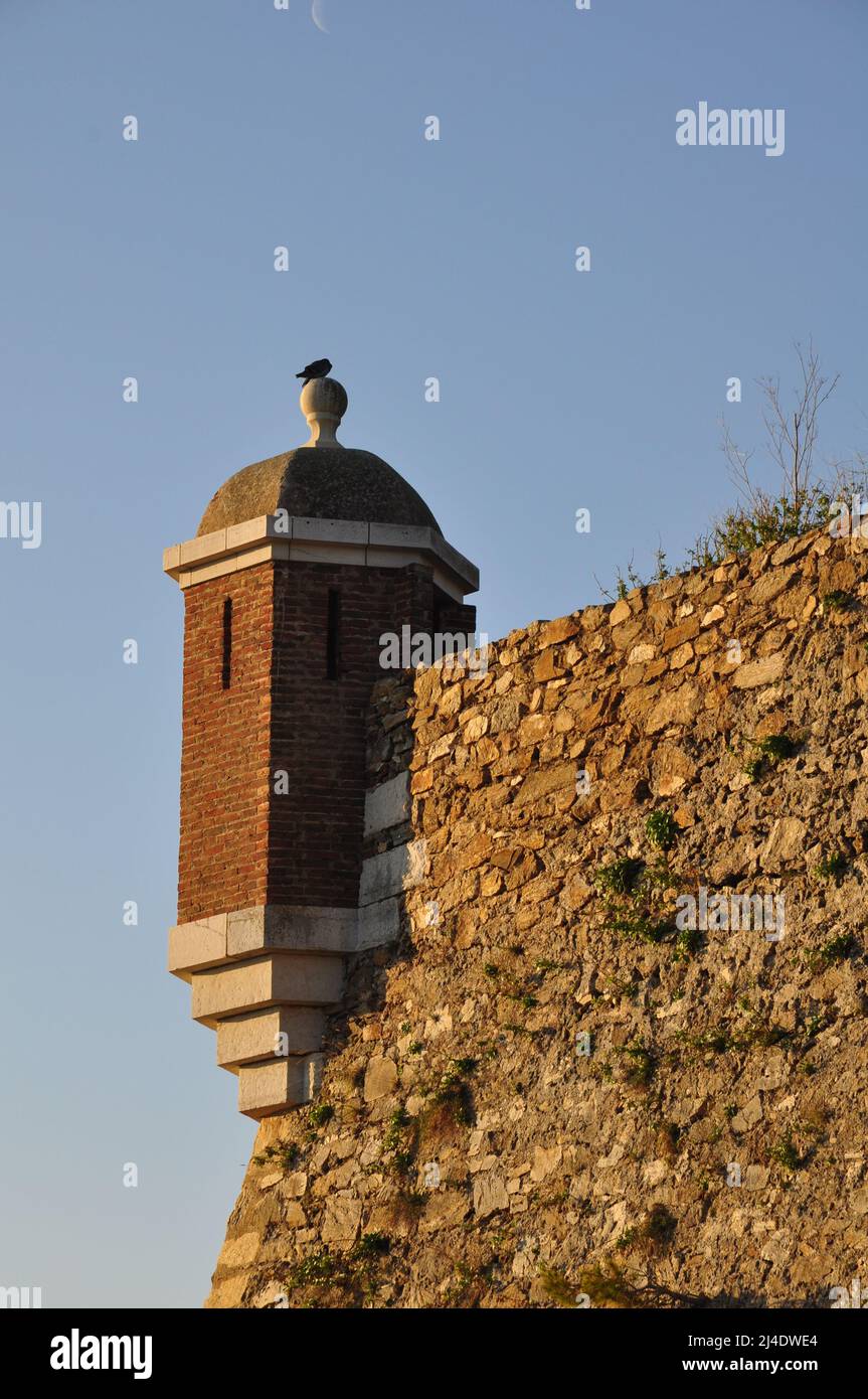 Watchtower of the citadel of St Tropez Stock Photo - Alamy