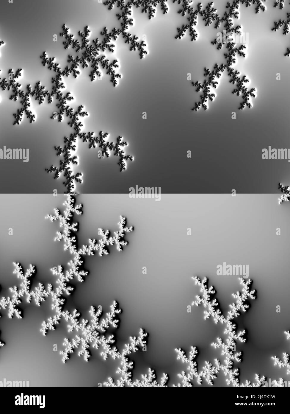 Abstract Computer generated Fractal design. A fractal is a never-ending ...