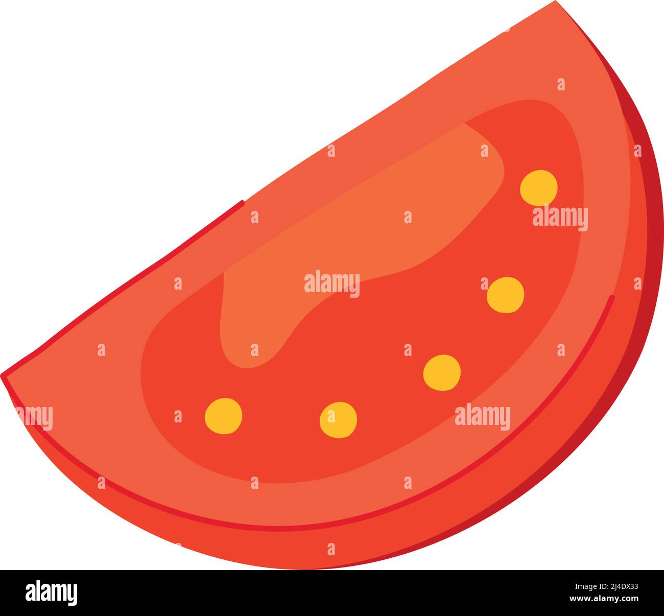 tomato slice icon Stock Vector Image & Art - Alamy
