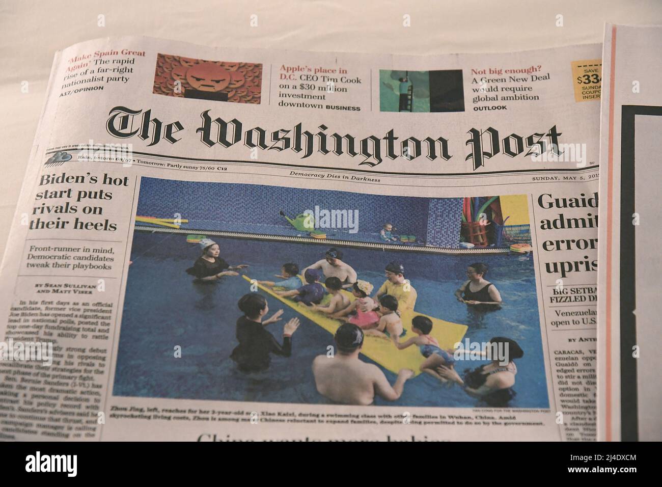 WASHINGTON D C District Of Columbia USA 05 May 2019 The Washington