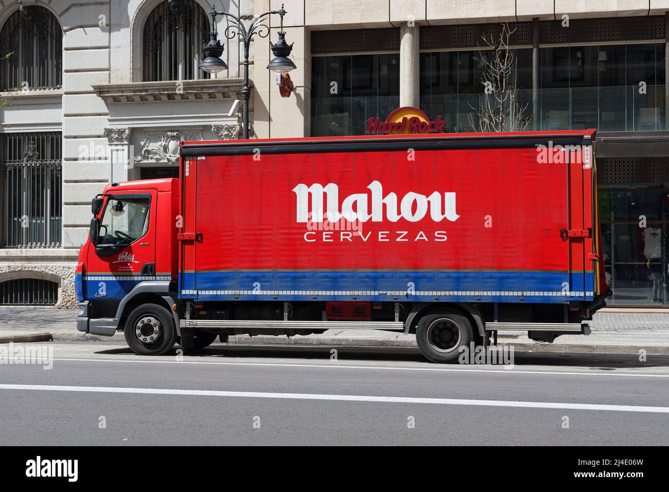 Mahou truck hi-res stock photography and images - Alamy