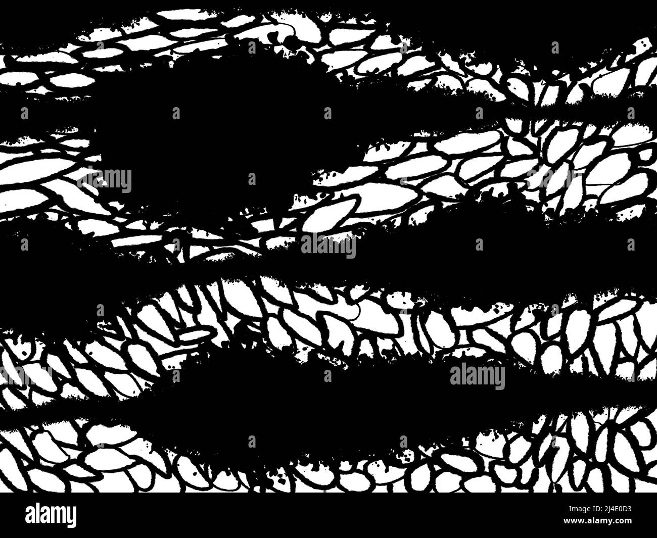 Scribble mesh net ink texture background. Vintage black and white ...