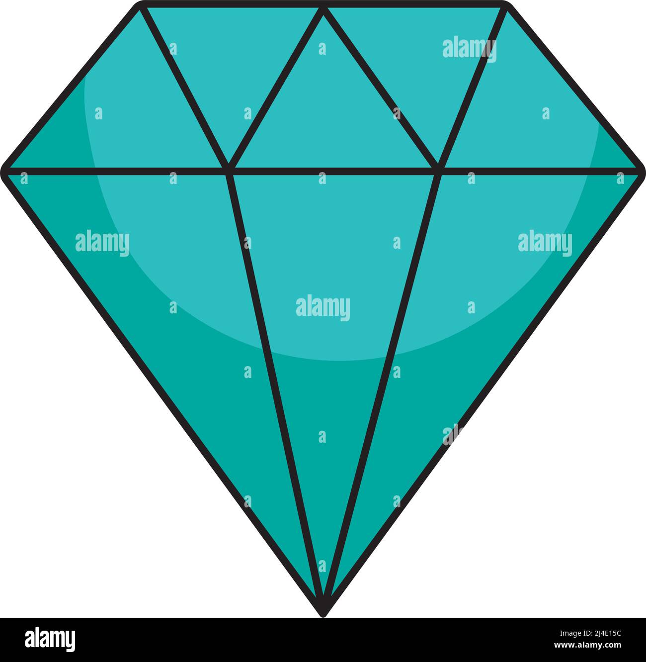 blue diamond icon Stock Vector Image & Art - Alamy