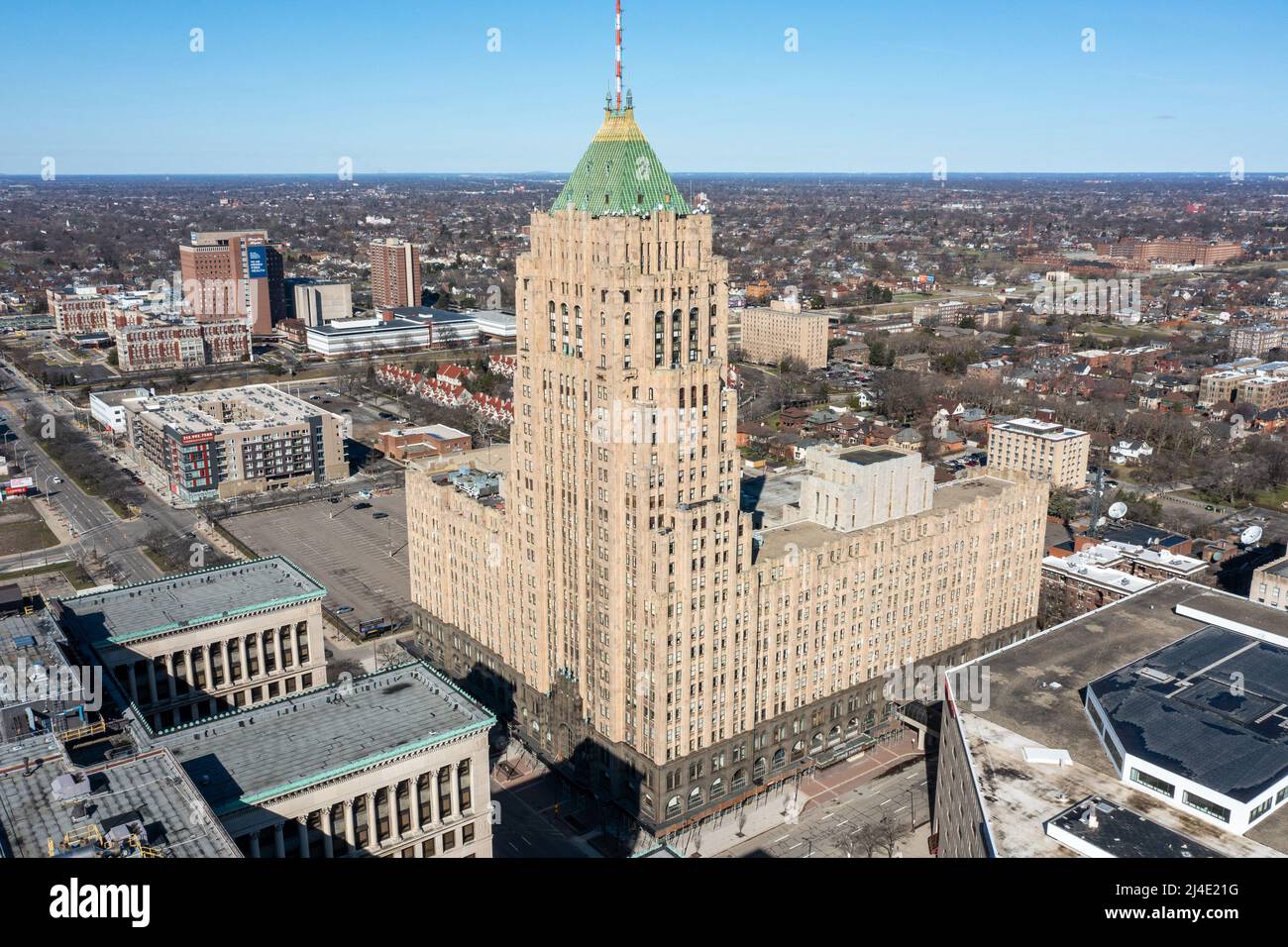 Fisher Building, Detroit, MI, USA Stock Photo - Alamy