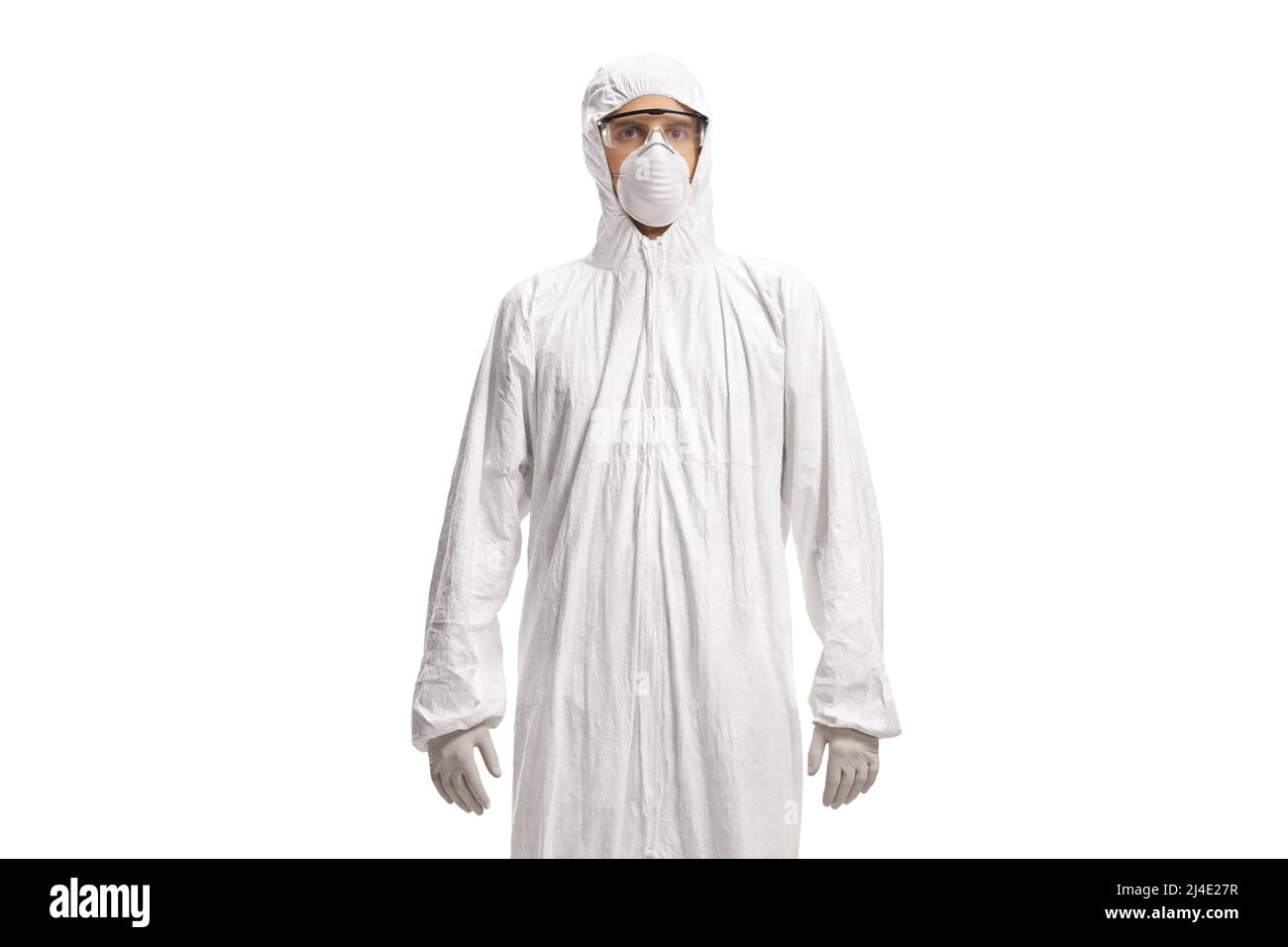 White hazmat hi-res stock photography and images - Alamy