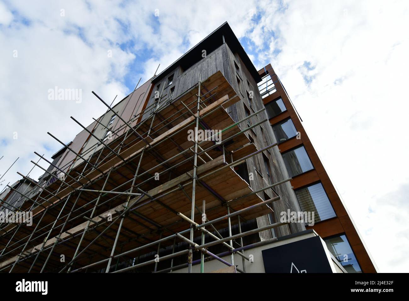 Cladding building removal hi-res stock photography and images - Alamy