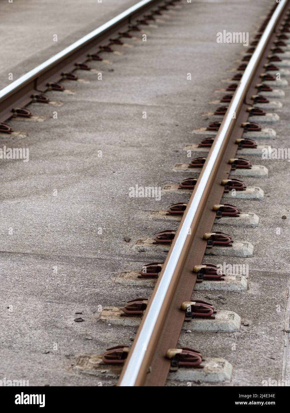 Tracks concrete base hi-res stock photography and images - Alamy