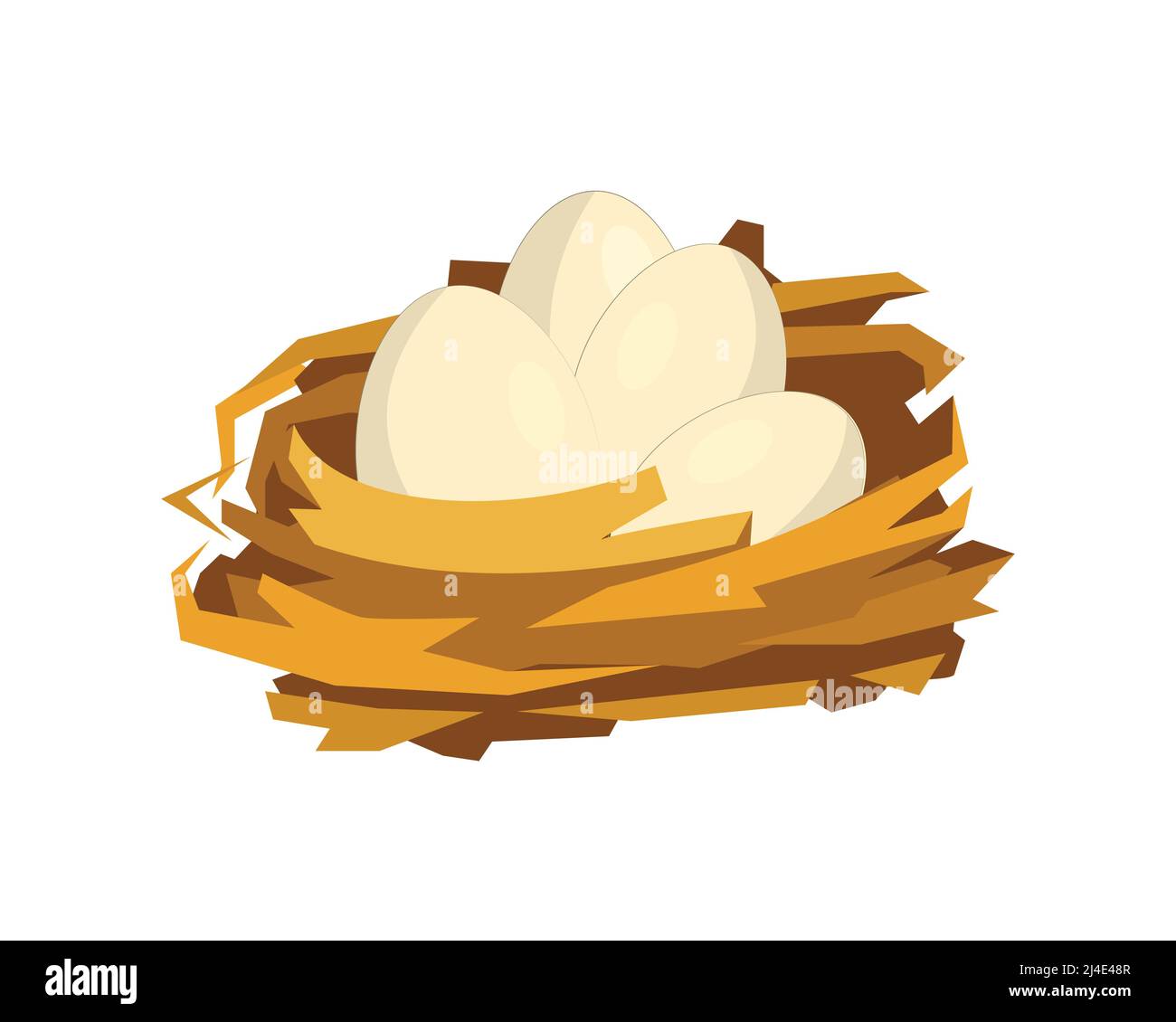 Little eggs silhouette Stock Vector Images - Alamy