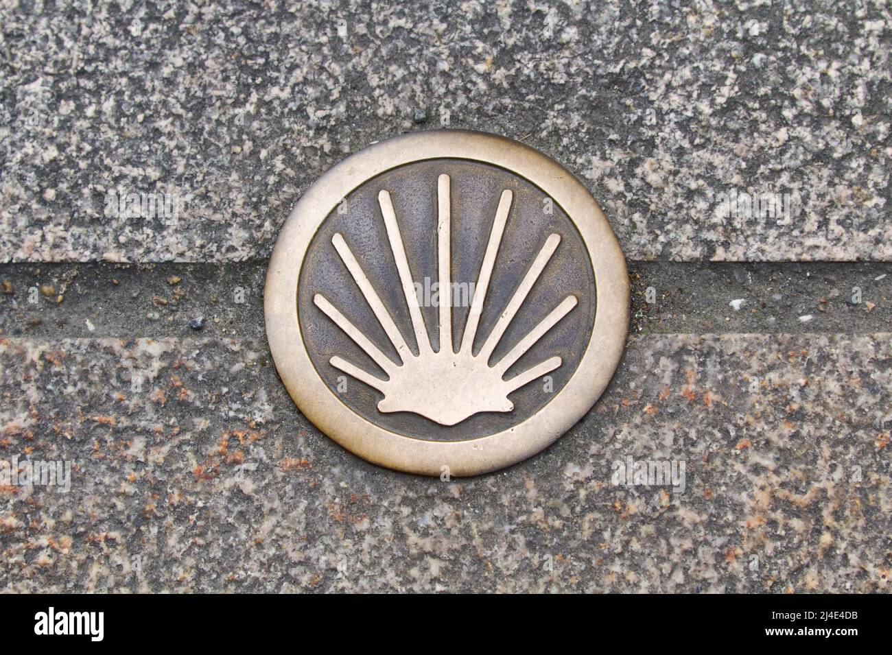 The Shell of Saint James - The Camino de Santiago in Nantes near the ...