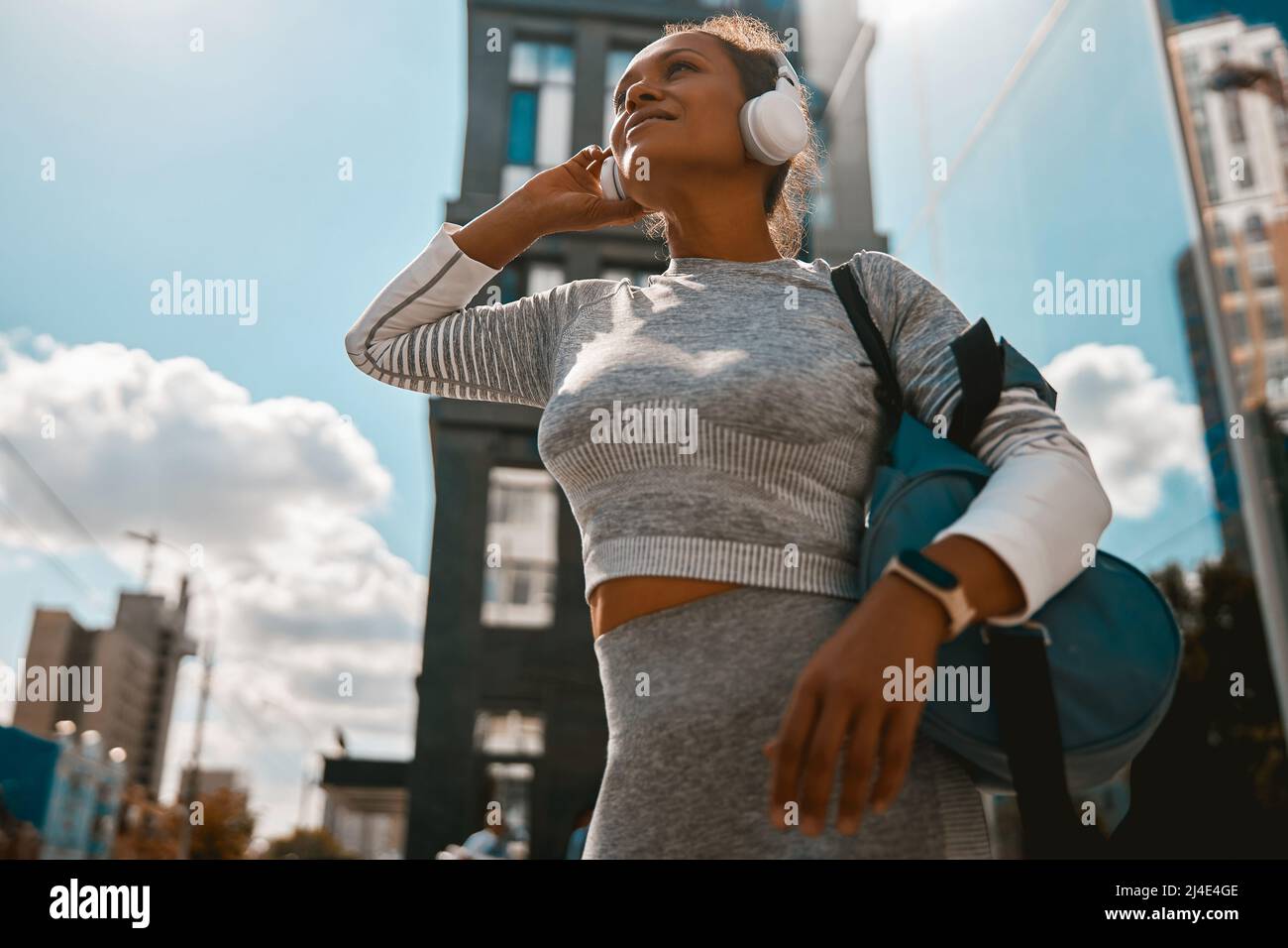 Attractive woman going out hi-res stock photography and images - Alamy