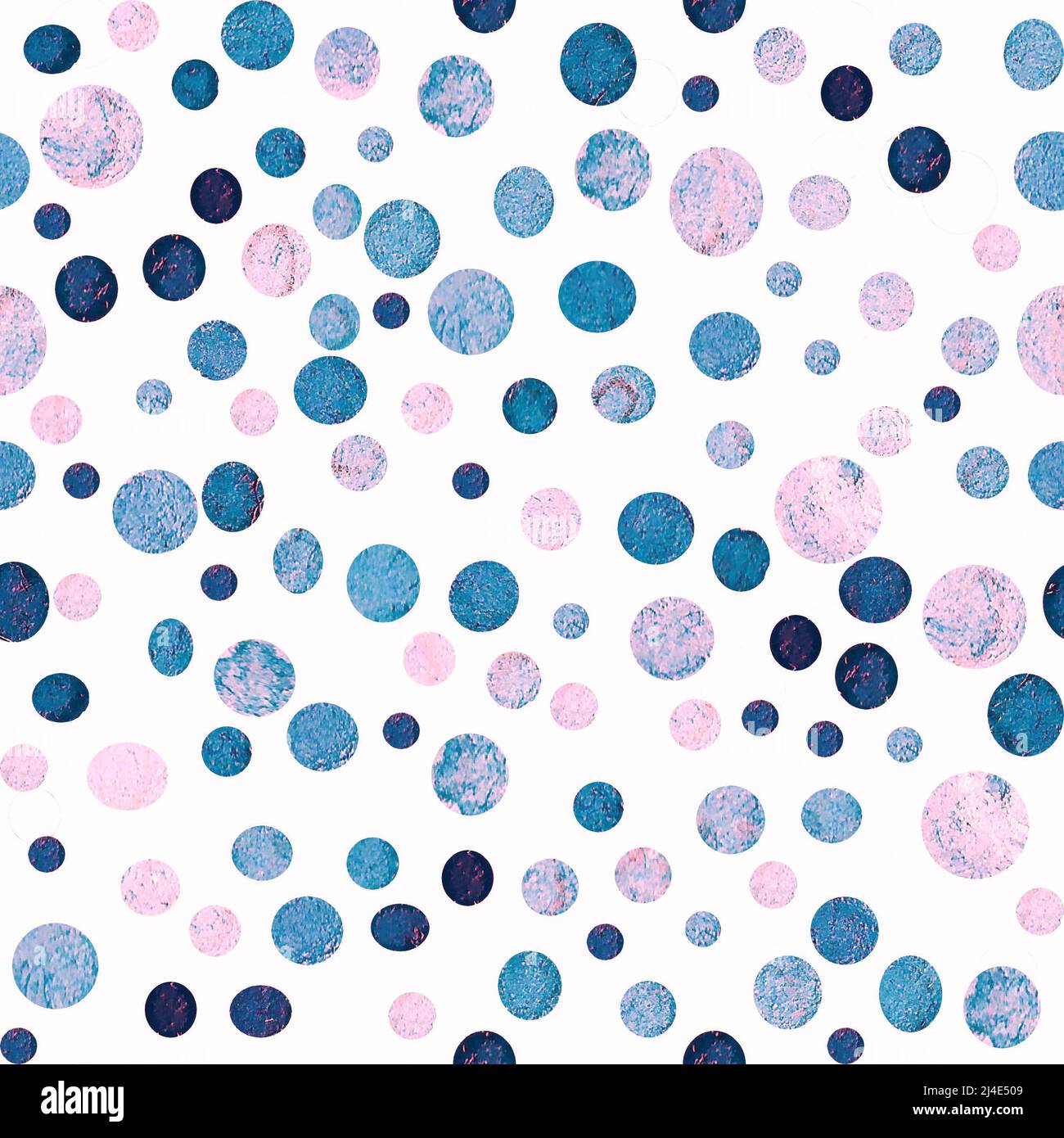 pattern of blue isolated watercolor different bubbles Stock Photo - Alamy