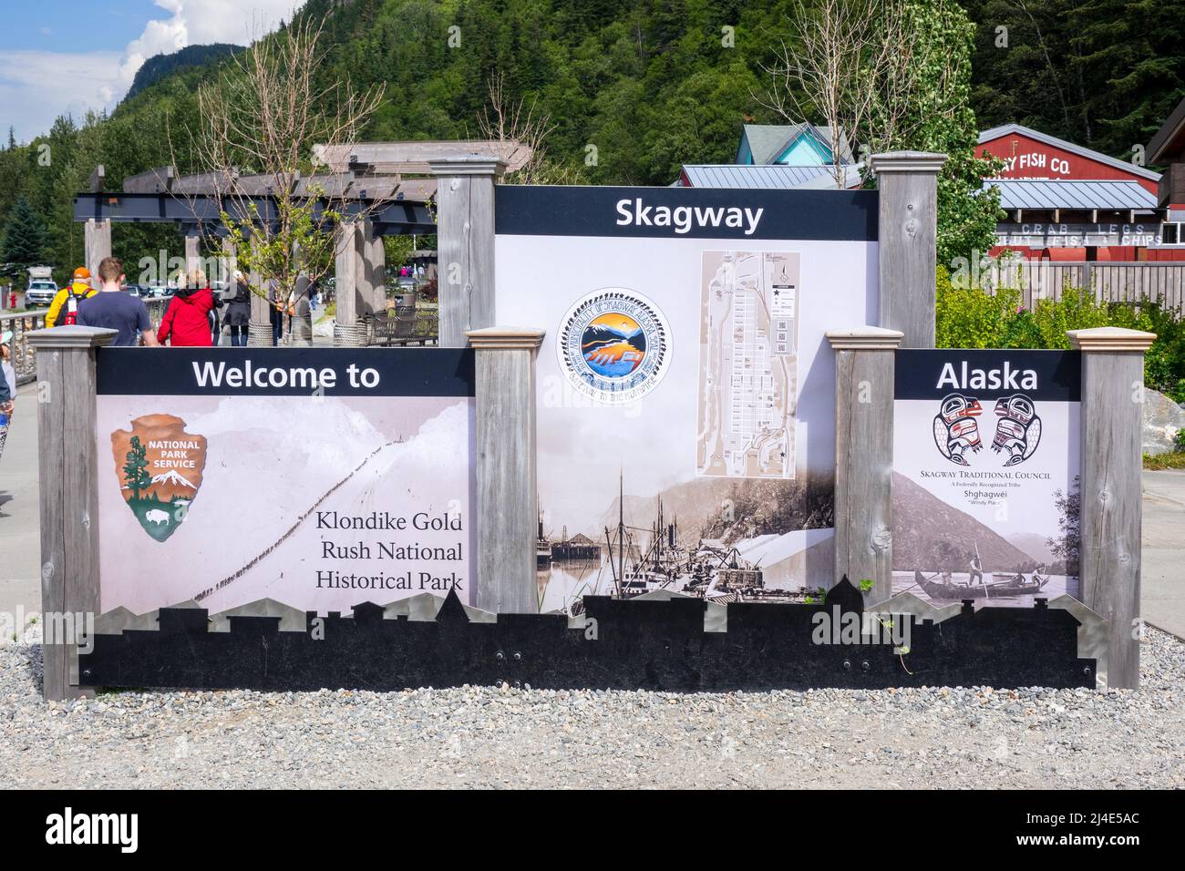 Skagway Alaska Sign If You Ever Drive Into Alaska We Suggest Entering