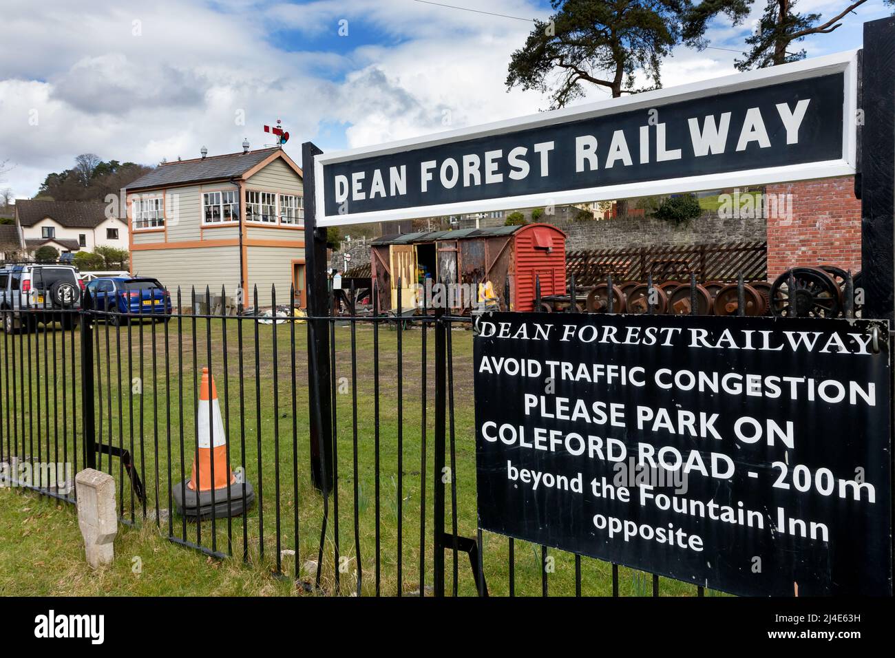 Dean Forest Railway, Parkend, Forest of Dean, Gloucestershire Stock ...