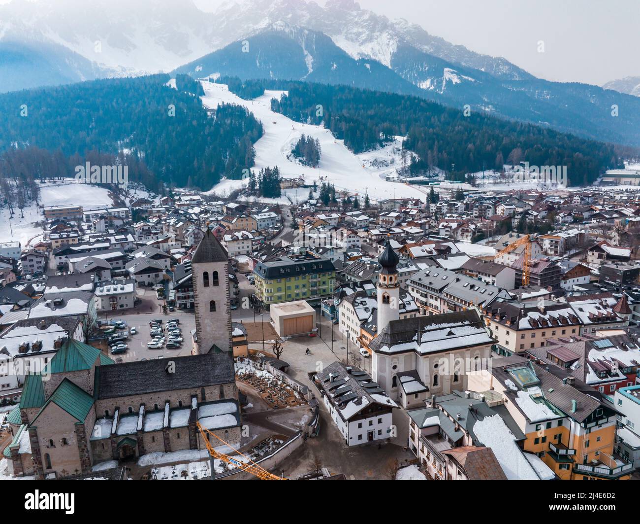 San candido, snow hi-res stock photography and images - Alamy