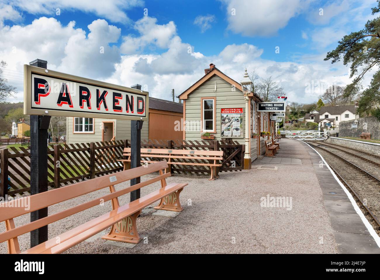 Dean Forest Railway, Parkend, Forest of Dean, Gloucestershire Stock ...