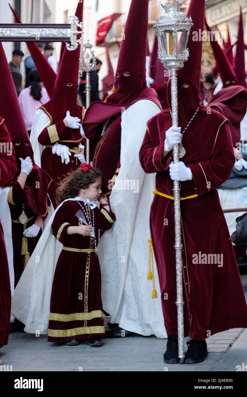 Semana Santa and the Easter processions in Velez-Malaga Stock Photo - Alamy