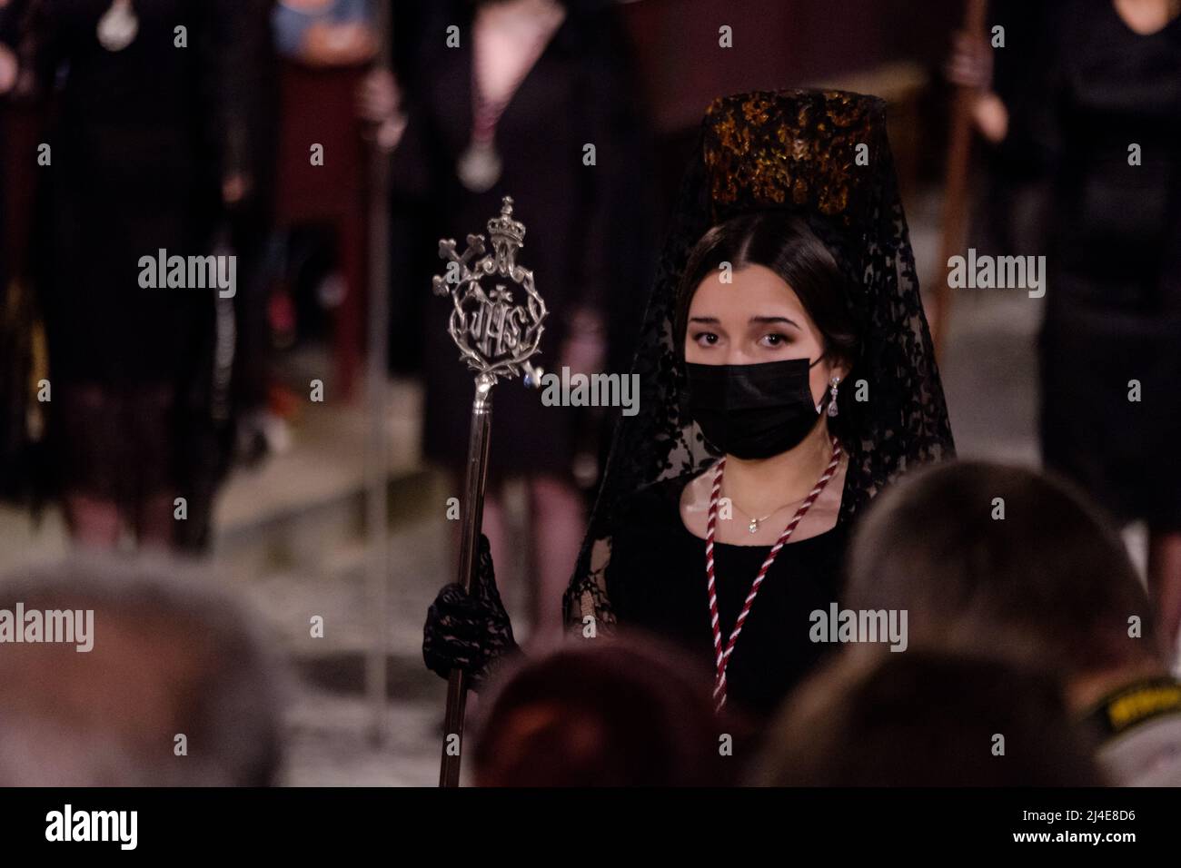 Semana Santa and the Easter processions in Velez-Malaga Stock Photo - Alamy
