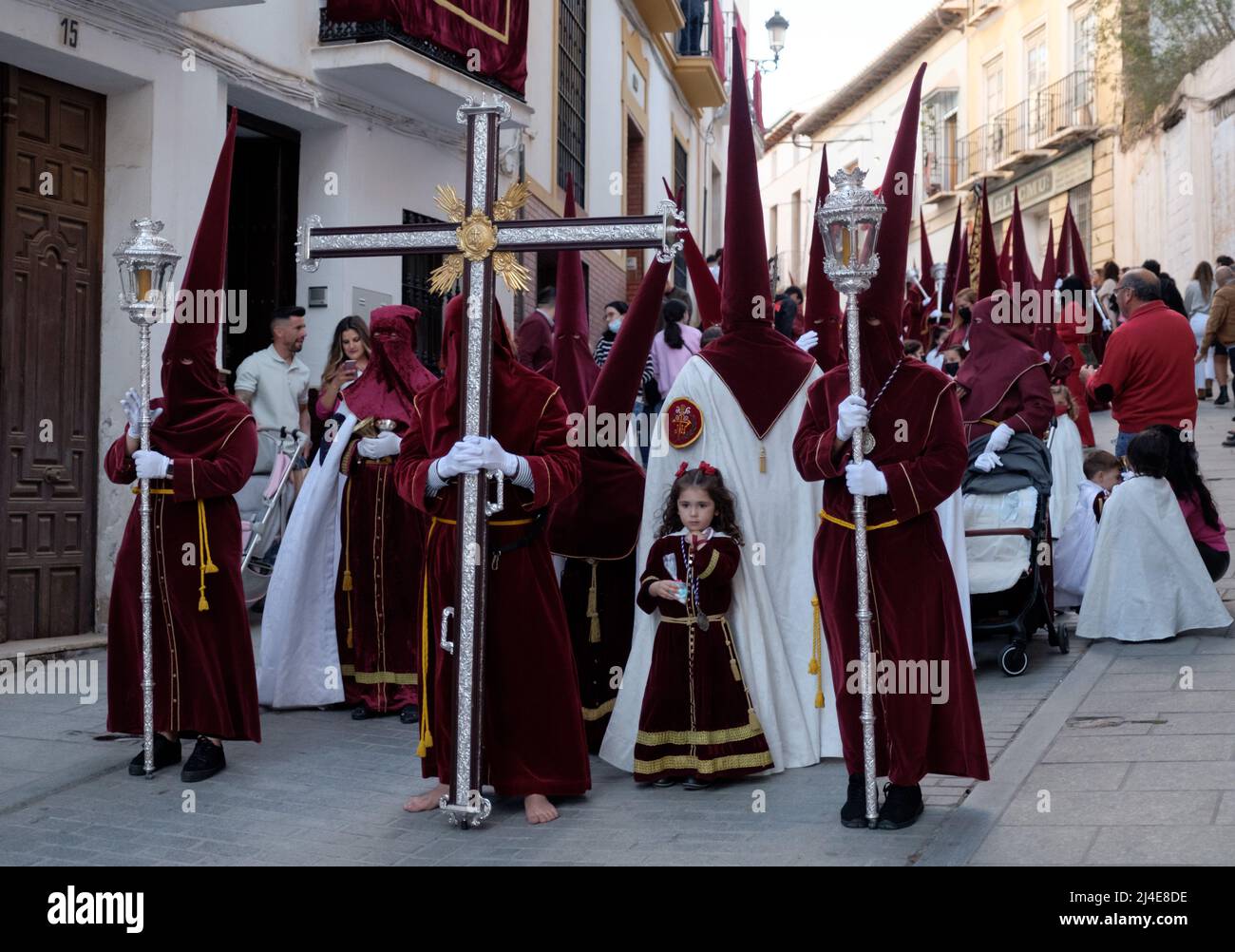 Semana Santa and the Easter processions in Velez-Malaga Stock Photo - Alamy