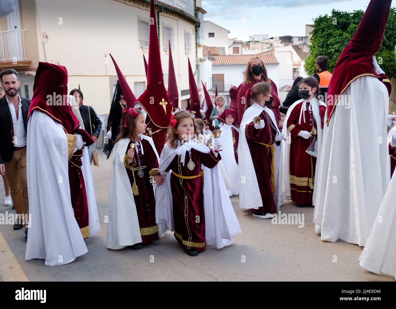 Semana Santa and the Easter processions in Velez-Malaga Stock Photo - Alamy