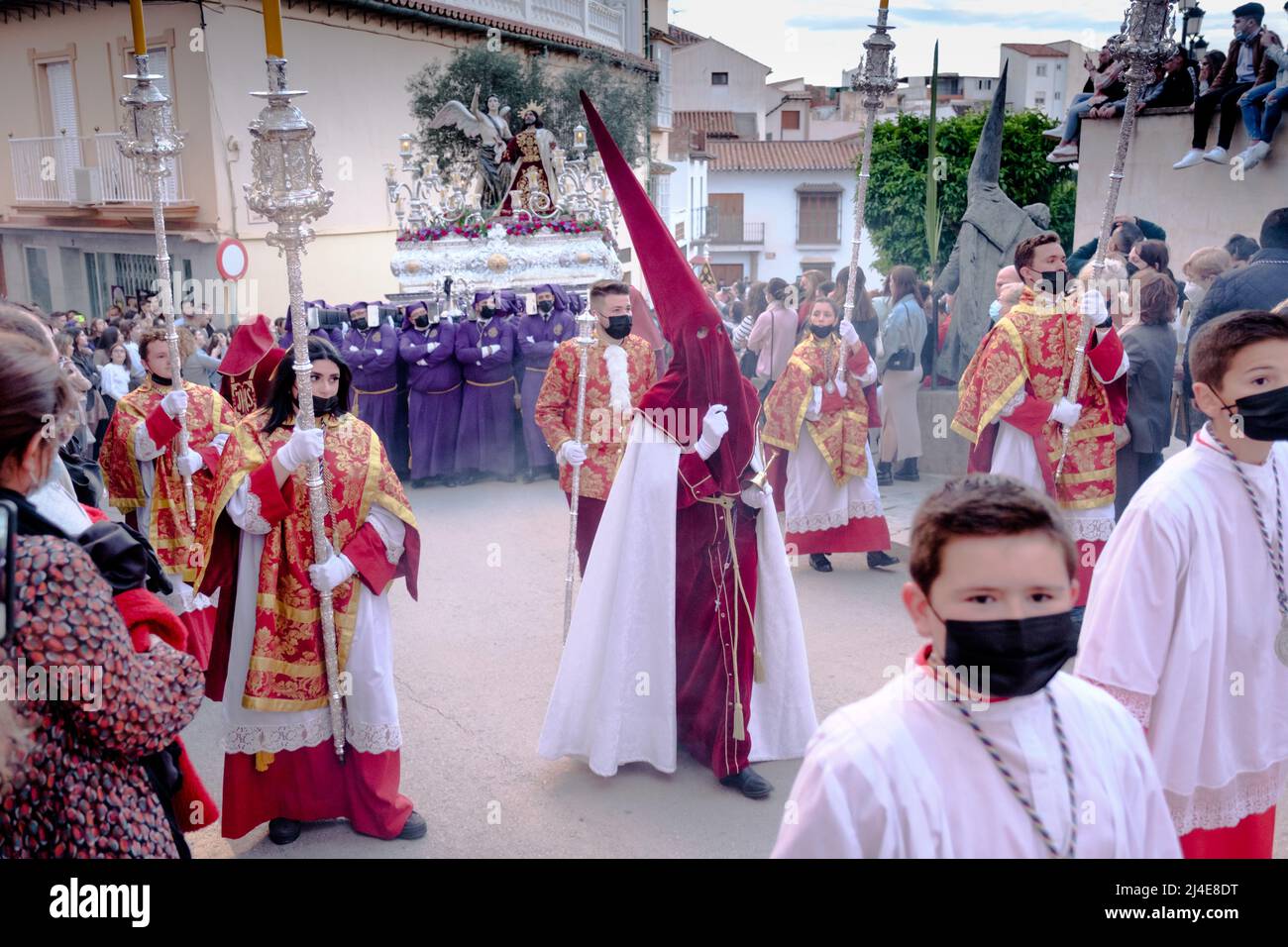 Semana Santa and the Easter processions in Velez-Malaga Stock Photo - Alamy